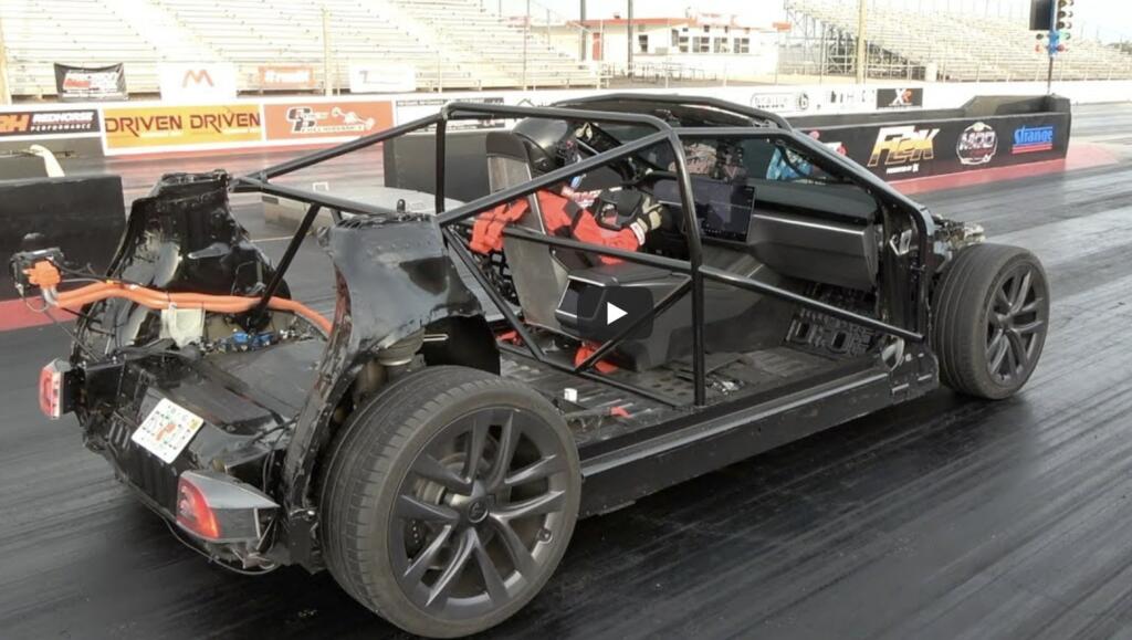 Modified Tesla Plaid Drag Racing | NextBigFuture.com