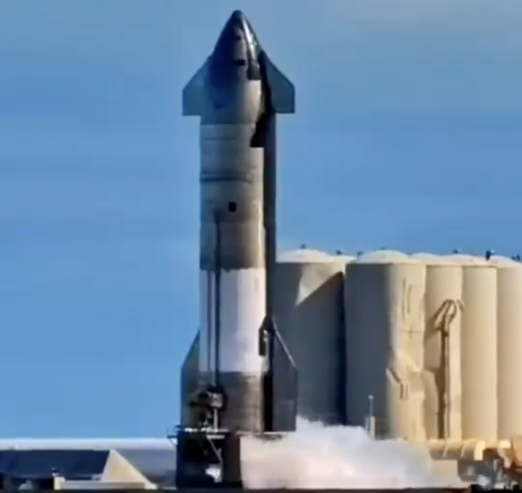 Static Fire of SpaceX Starship | NextBigFuture.com