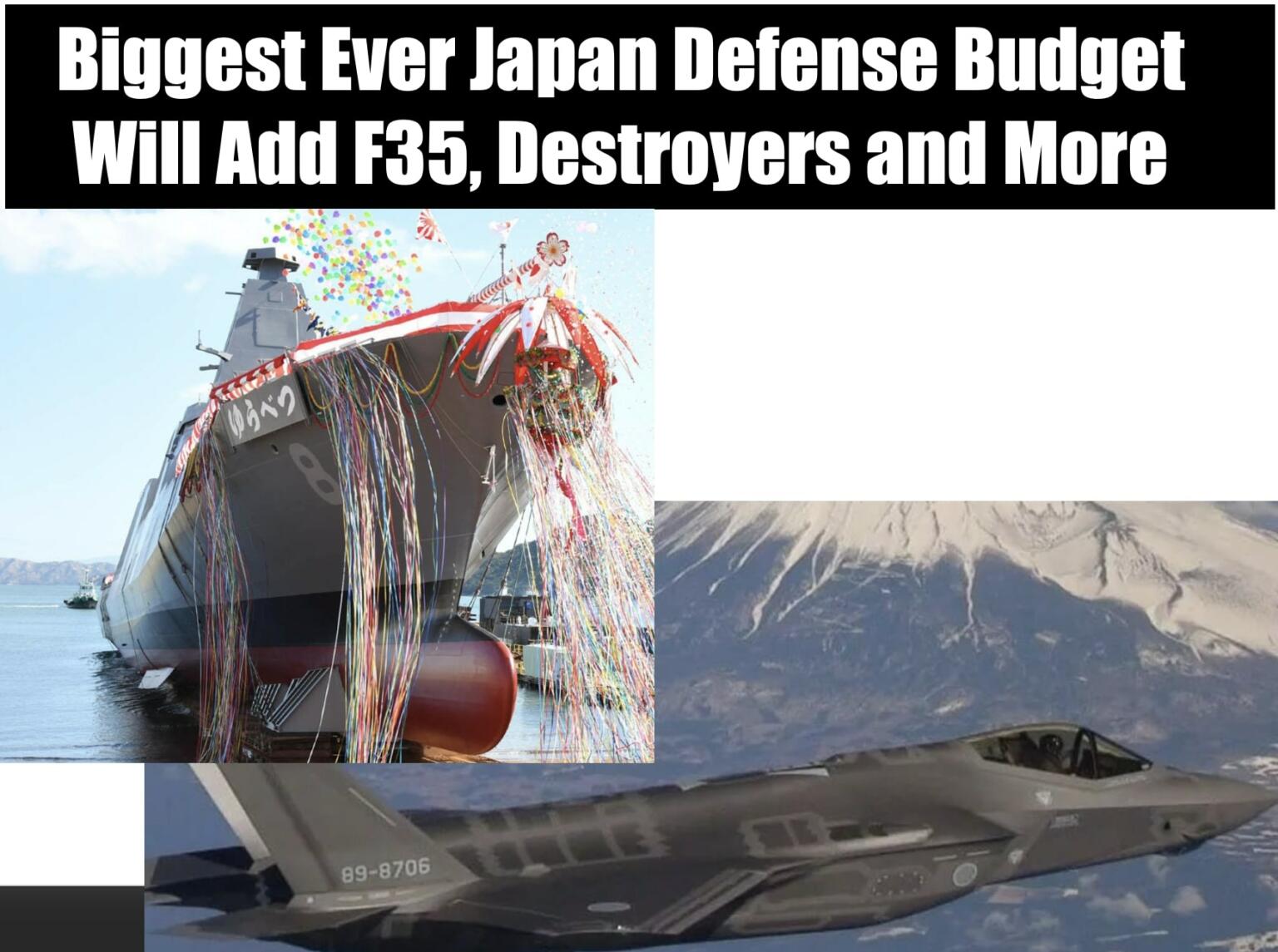 Biggest Japan Defense Budget Grows by 16.5% | NextBigFuture.com