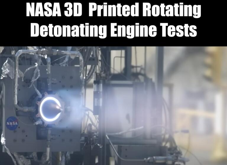 NASA 3D Prints Lighter and More Powerful Rotating Detonating Engine ...