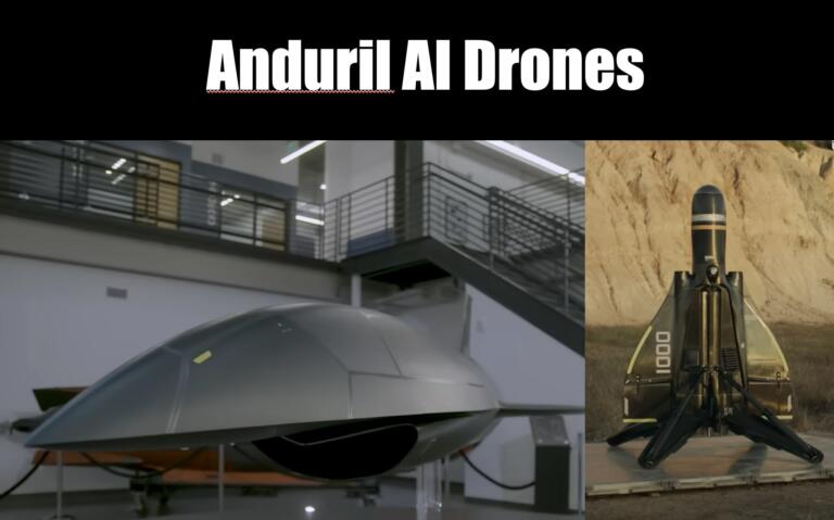 Anduril AI Drones and Lattice Control of Many Robots, Drones and ...