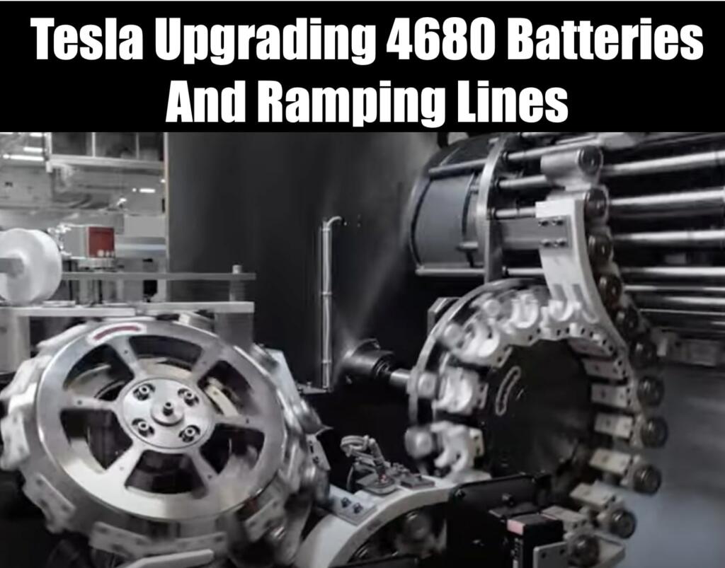 Tesla 4680 Battery Chemistry Upgrade for 20% Energy Improvement in ...