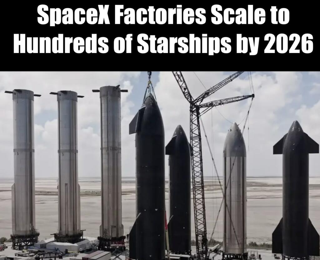 SpaceX Starfactory Will Make Hundreds of Starships by 2026 ...