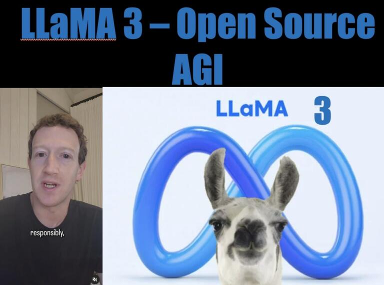 Meta Launching LLAMA 3 and Opensource Eventual AGI | NextBigFuture.com