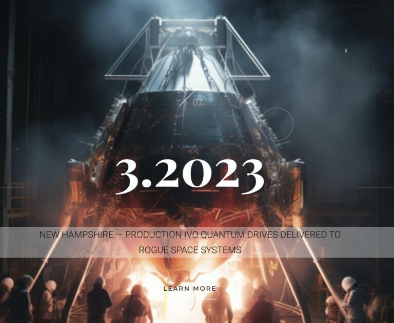 Ivo Quantum Drive in Orbit Tests Will Start After Establishing a ...