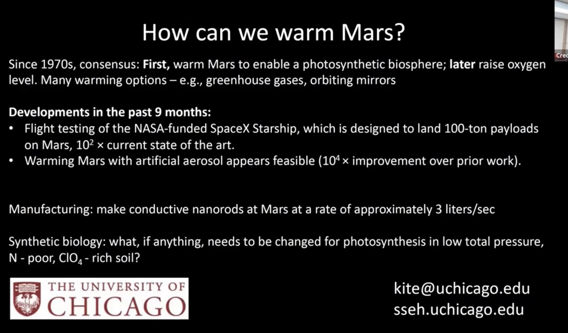 Warming Mars by 10 Degrees Celsius by 2050 | NextBigFuture.com