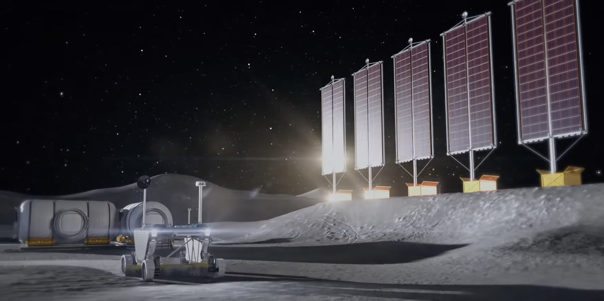 Astrolab Vision of Moonbase Using Its Moon Rover | NextBigFuture.com