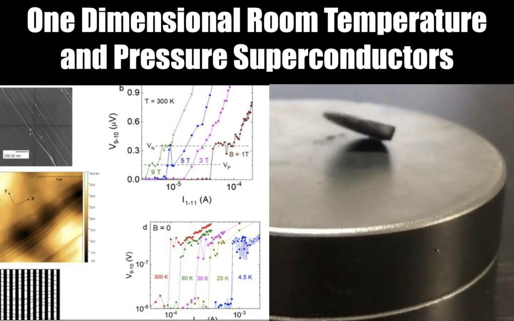 Indications of Multiple Materials With One Dimensional Room Temperature ...