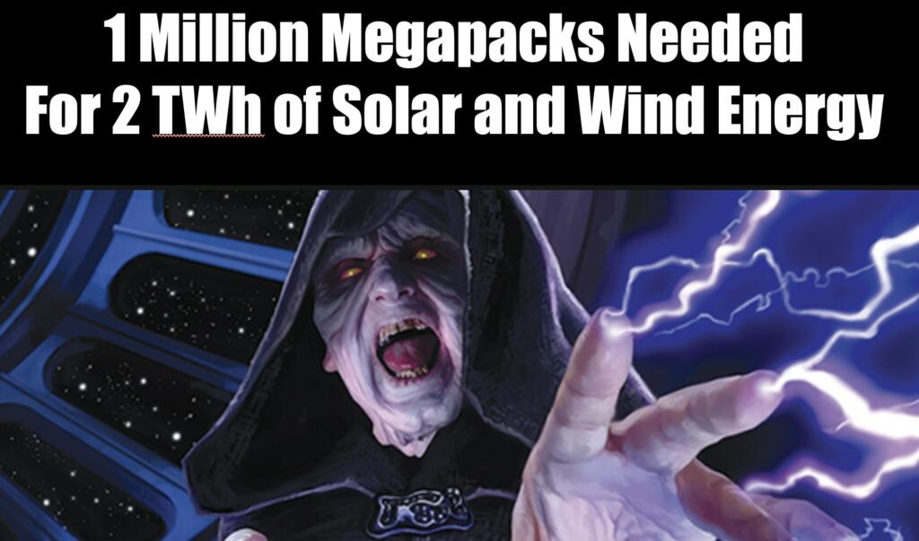 China's Solar and Wind Power Needs 1 Million Megapacks | NextBigFuture.com China's Solar and Wind Power Needs 1 Million Megapacks | NextBigFuture.com