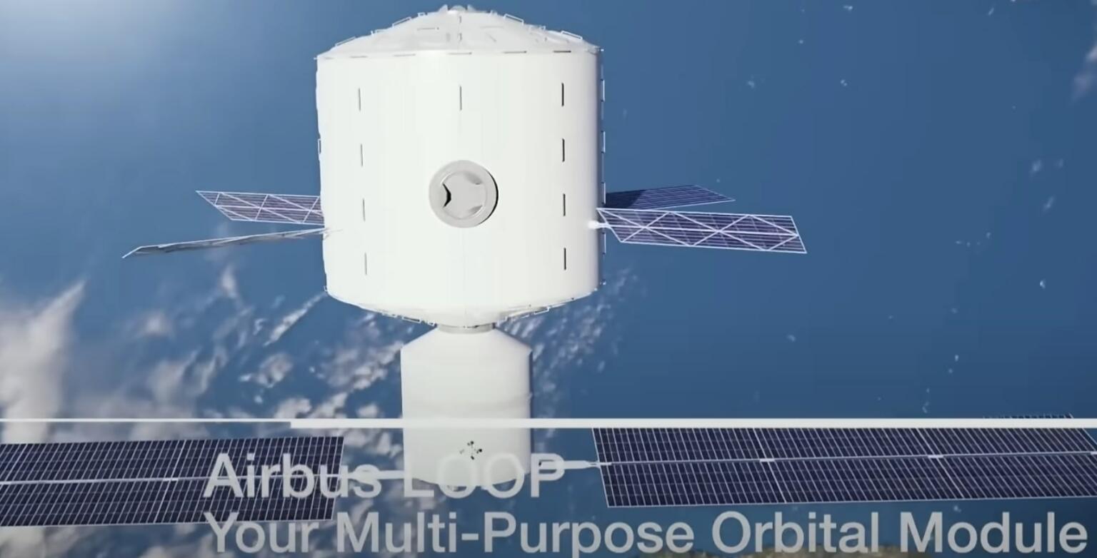 2028 Airbus - Voyager Space Starlab Space Station Cutaway and Interior ...