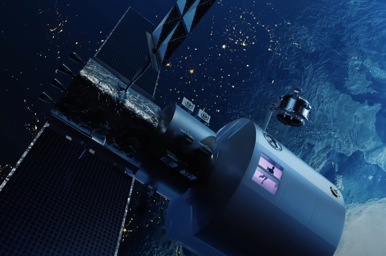 2028 Airbus - Voyager Space Starlab Space Station Cutaway and Interior ...