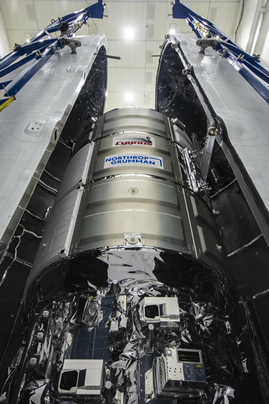 First Falcon 9 Launch of Grumman Cygnus Cargo Mission to ISS ...