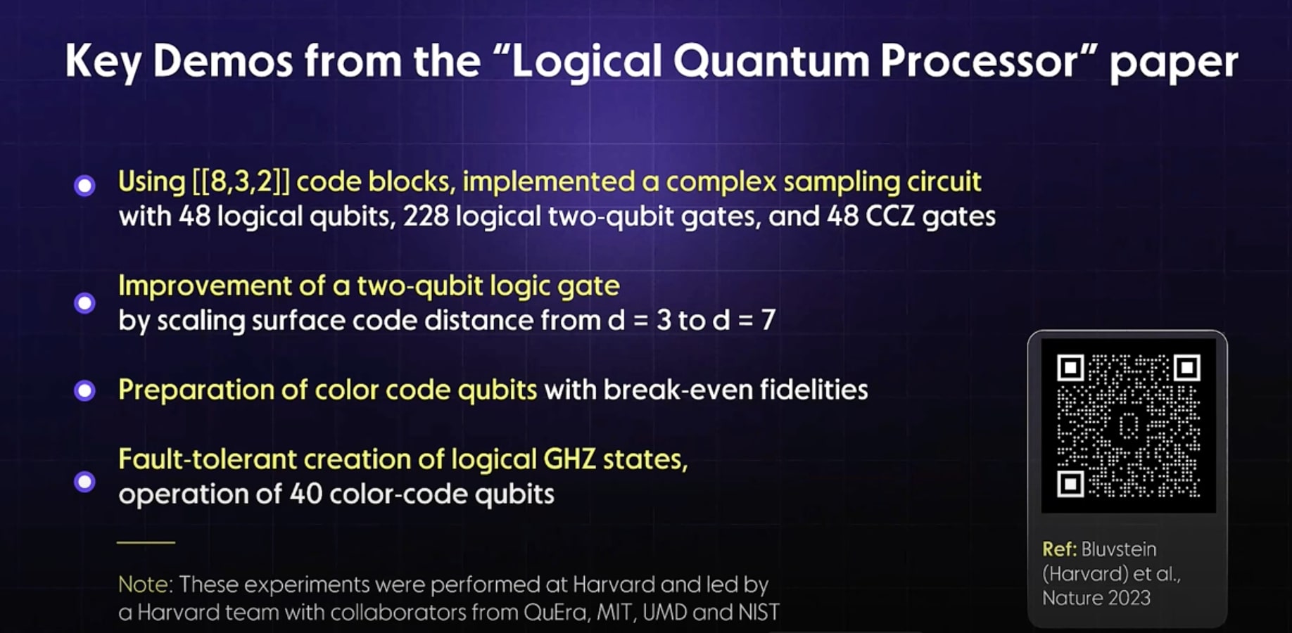 Quera Neutral Atom Error Correction Quantum Computers | NextBigFuture.com
