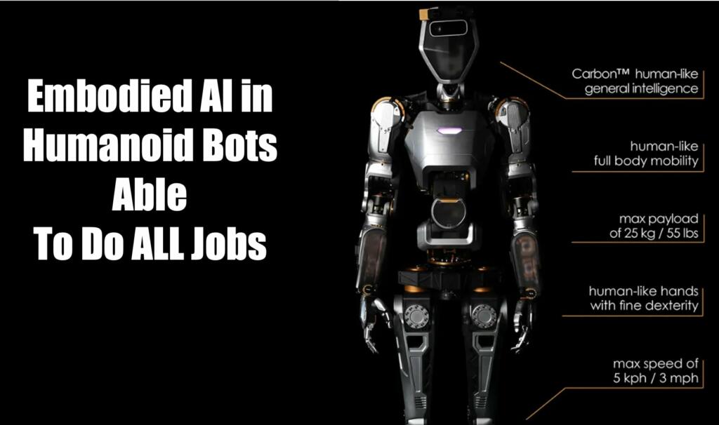 General Intelligence Embodied in a Humanoid Robot | NextBigFuture.com