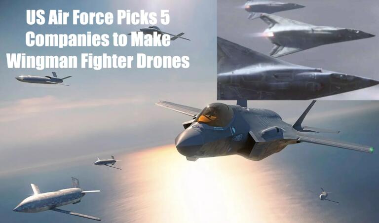 US Air Force Selects Five Collaborative Combat Aircraft Makers ...
