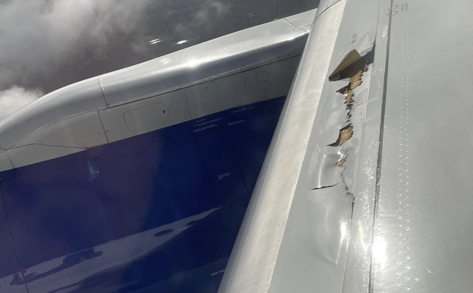 Boeing 757 Wing Coming Apart Forced Emergency Landing | NextBigFuture.com