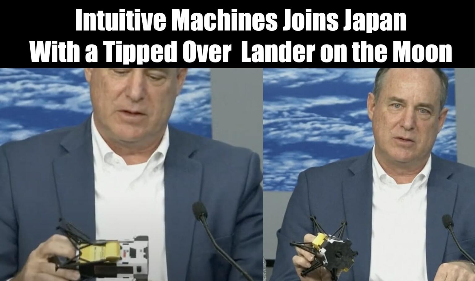 Intuitive Machines IM-1 Odysseus Lander Tipped Over But is Functioning ...