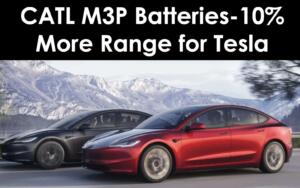 Tesla Getting CATL M3P Batteries for About 15% Lower Cost ...