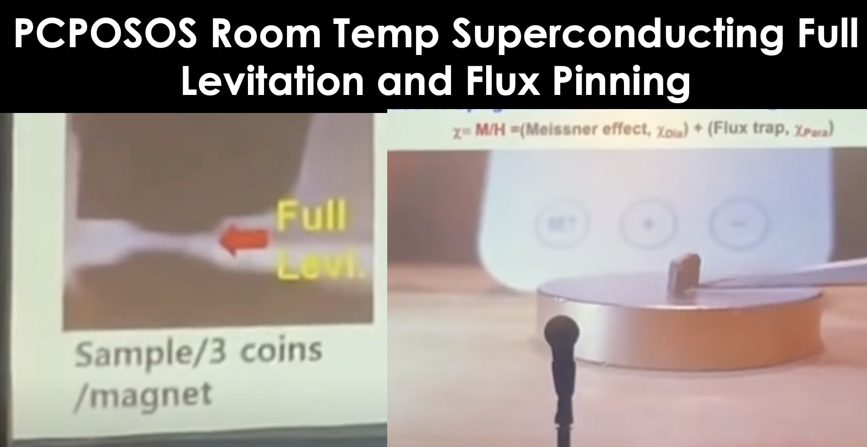Korean Video Coverage of PCPOSOS Room Temperature Superconductor | NextBigFuture.com