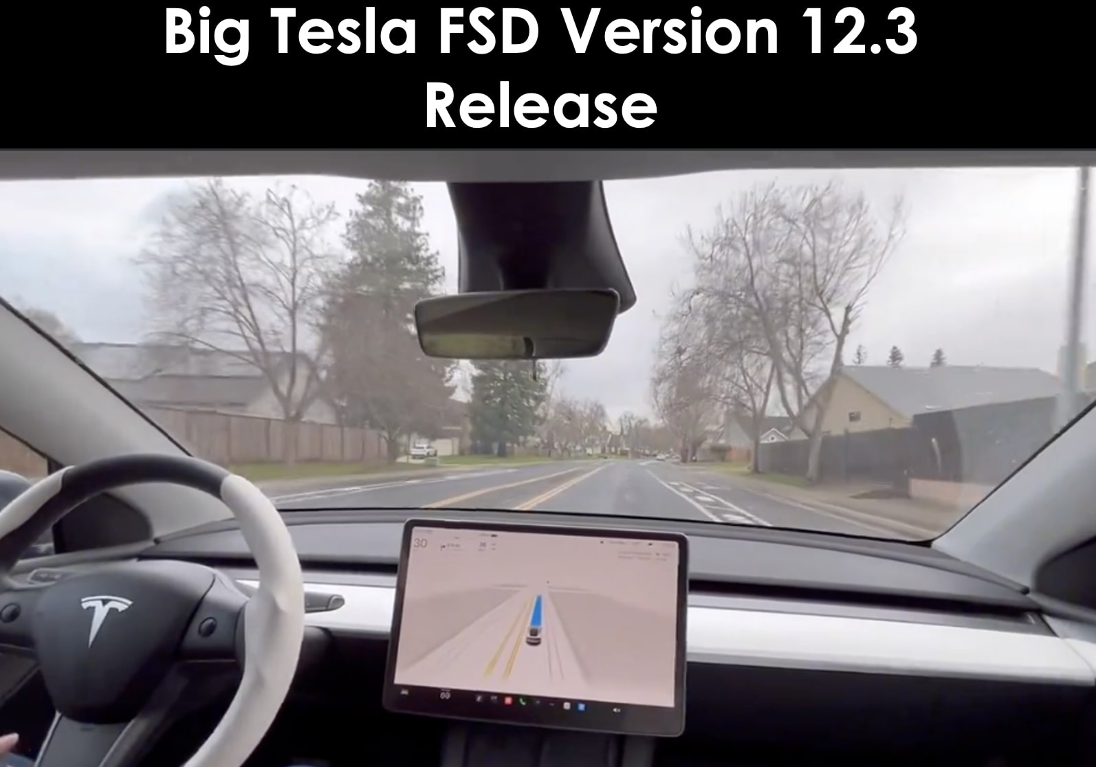Big Tesla FSD Version 12.3 Releasing Now | NextBigFuture.com