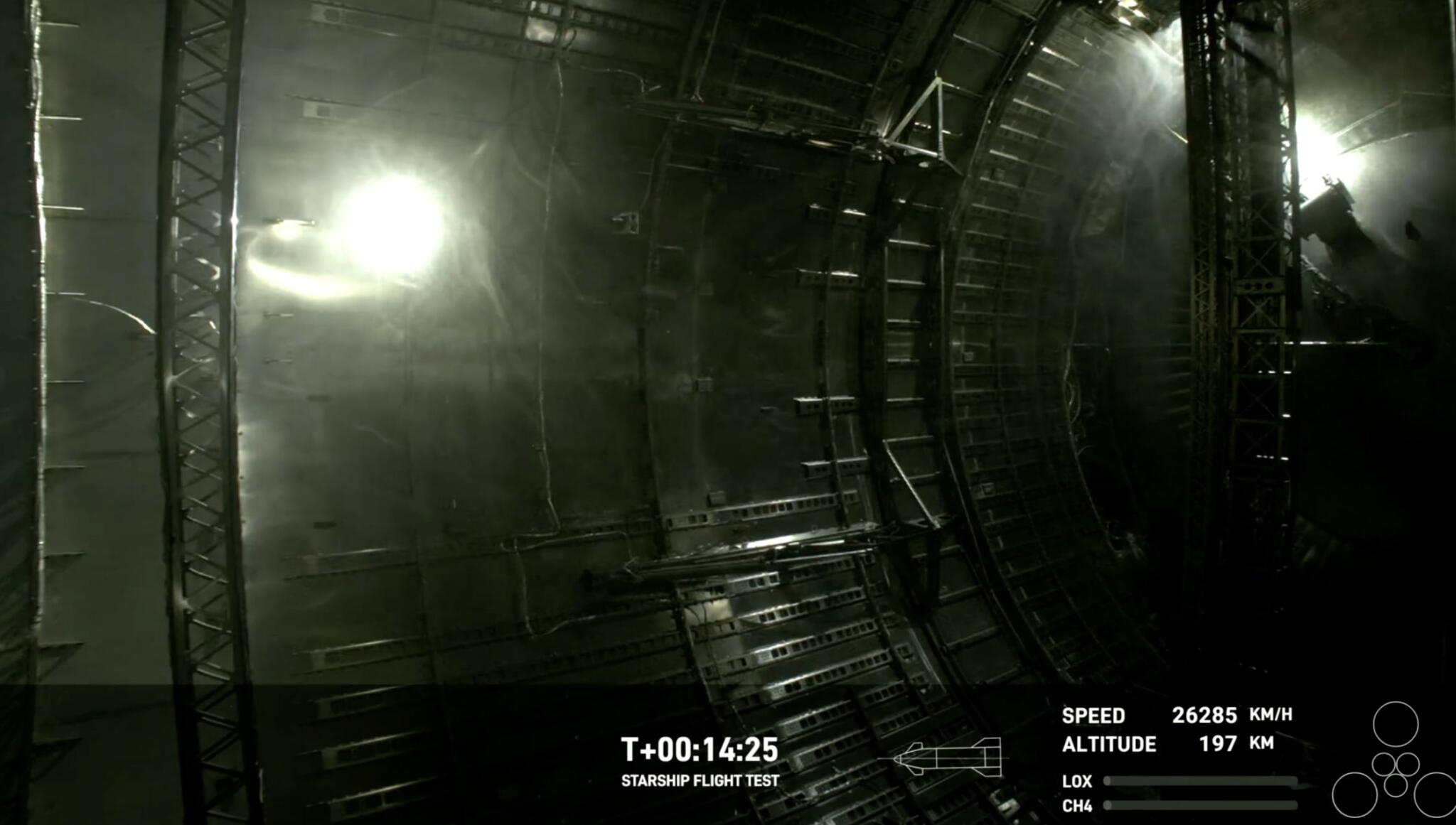 SpaceX Opened Pez Bay Door and First Footage of Re-entry Plasma Heating ...