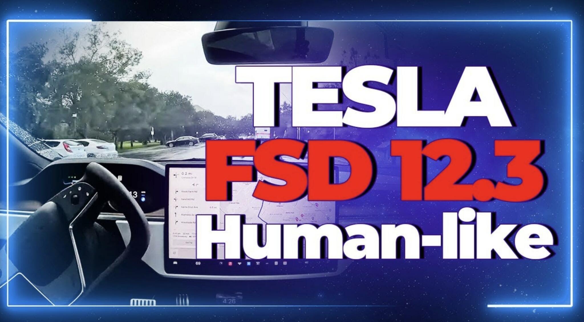 How does AI make Tesla FSD 12.3 human like? Deep Dive Analysis ...