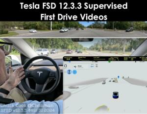 Tesla FSD 12.3.3 Supervised First Drive Videos | NextBigFuture.com