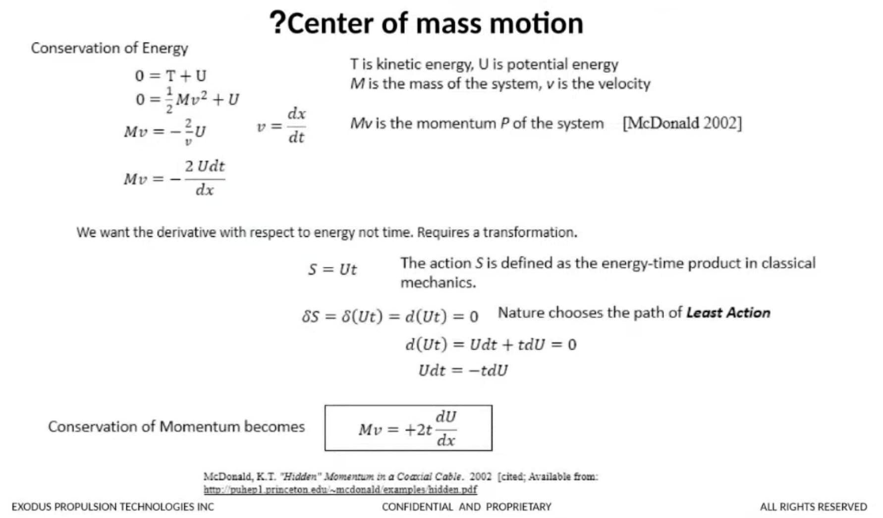 Exodus Propulsion Technologies Claims Huge Space Propulsion ...