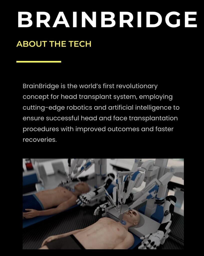 New Startup Brainbridge Wants to Perform Head Transplants ...