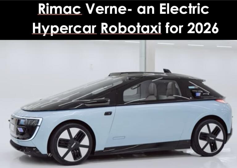 Rimac Verne is an Electric Hypercar Robotaxi Prototype | NextBigFuture.com