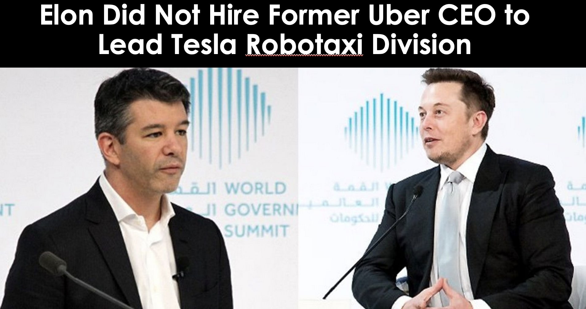 Former Uber CEO Kalanick Will Not Lead Tesla Robotaxi | NextBigFuture.com