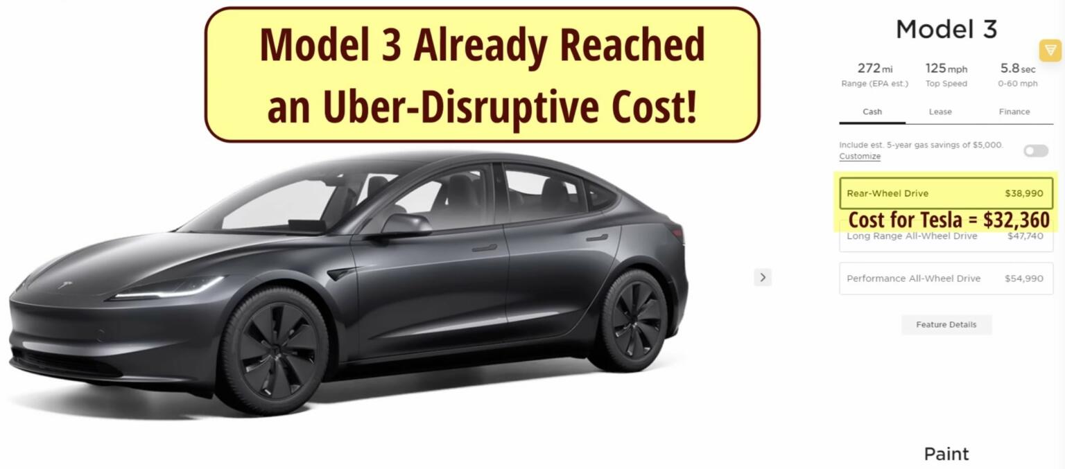 Tesla Robotaxi Versus Uber | NextBigFuture.com