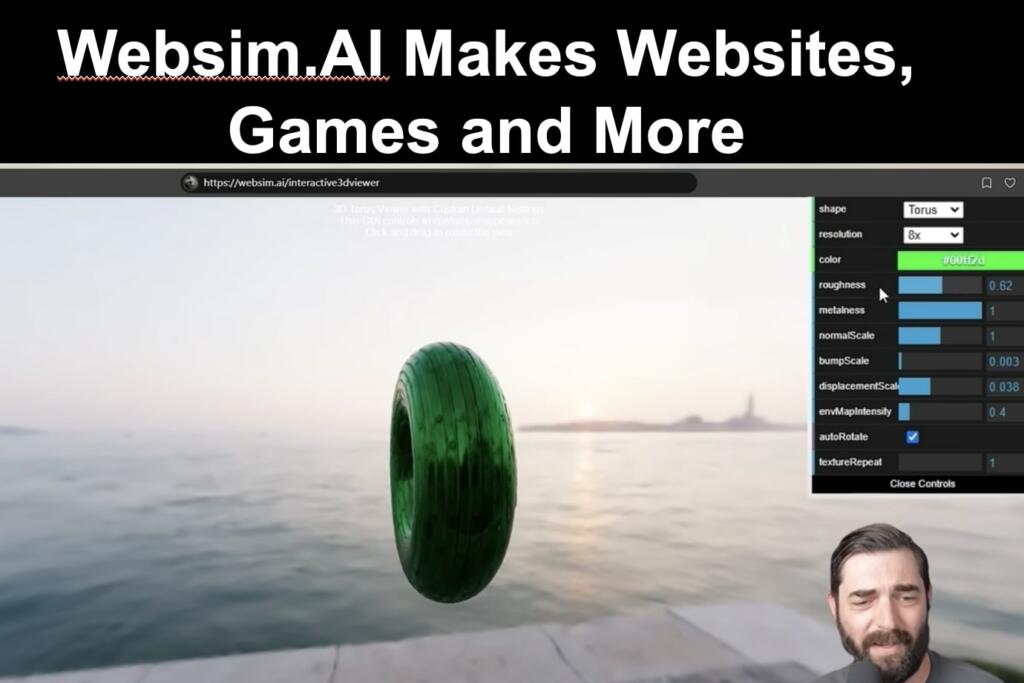 Websim.AI for AI Building Websites, Games and More From Prompts ...