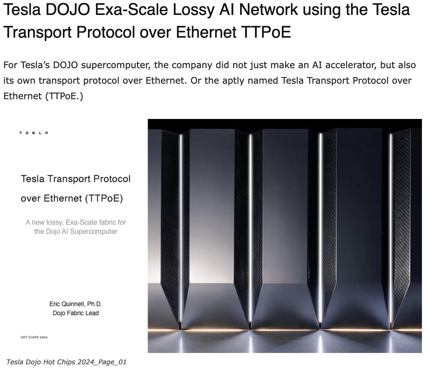 Tesla Has 4+ Exaflops of Dojo or 3% Dojo Versus Nvidia AI Chips ...