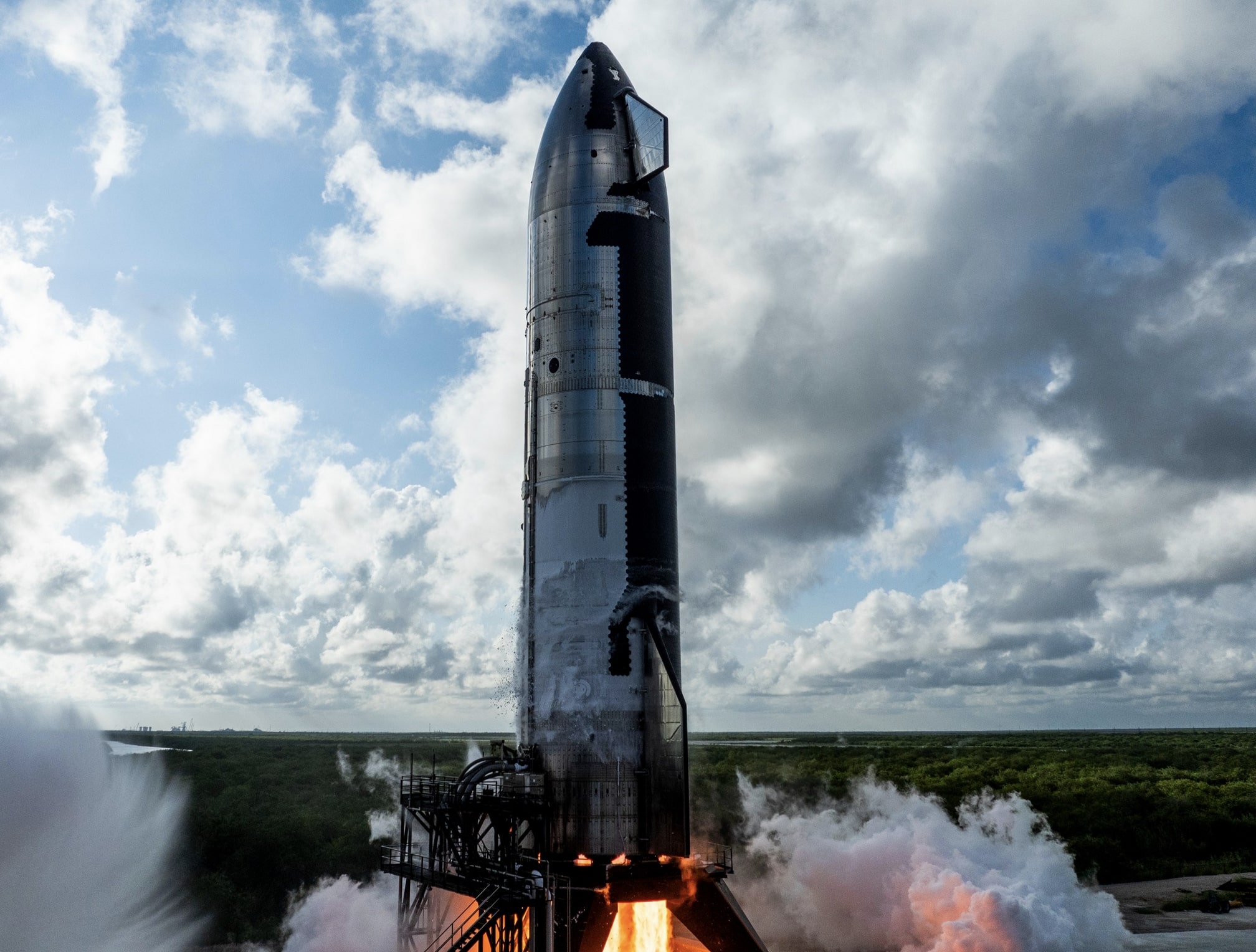 SpaceX Static Engine Fire for Starship Flight 6 as SpaceX Sues FAA to ...