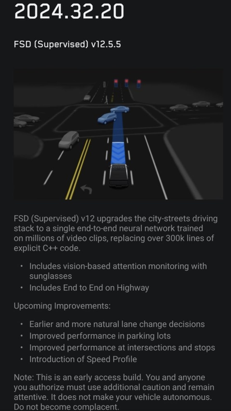 Tesla FSD 12.5.5 for Cybertruck and Merged End to End on Highway ...