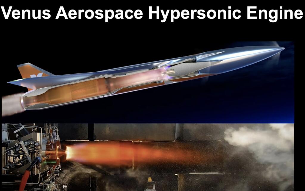 Venus Aerospace Unveils Potential Mach 6 Hypersonic Engine and Will ...