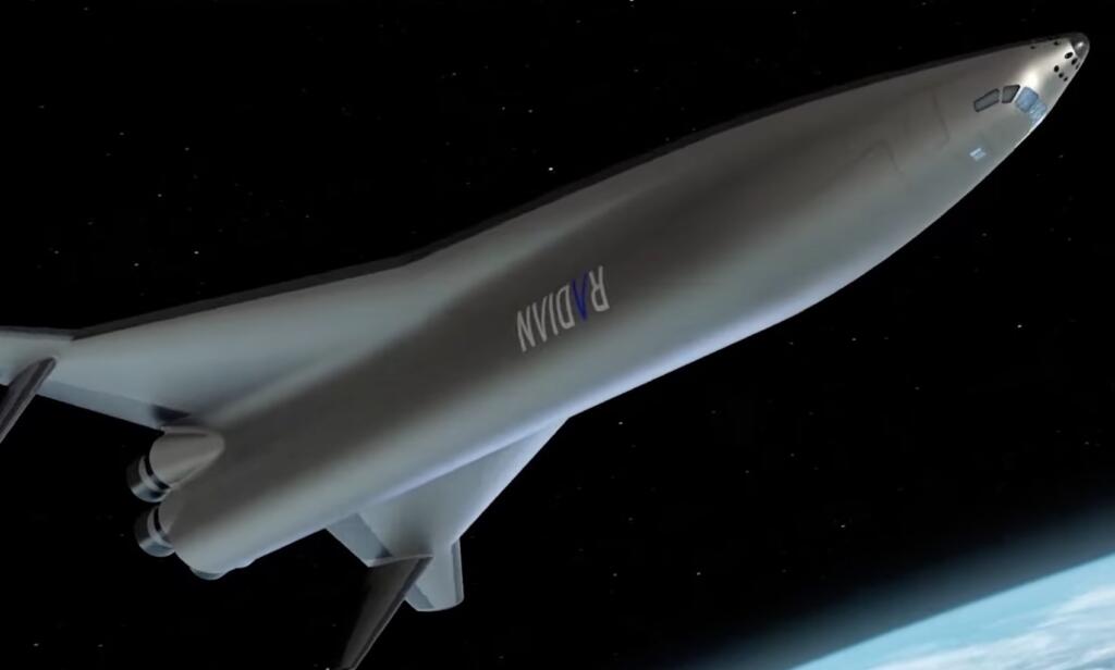 Radian Single Stage to Orbit Space Plane | NextBigFuture.com