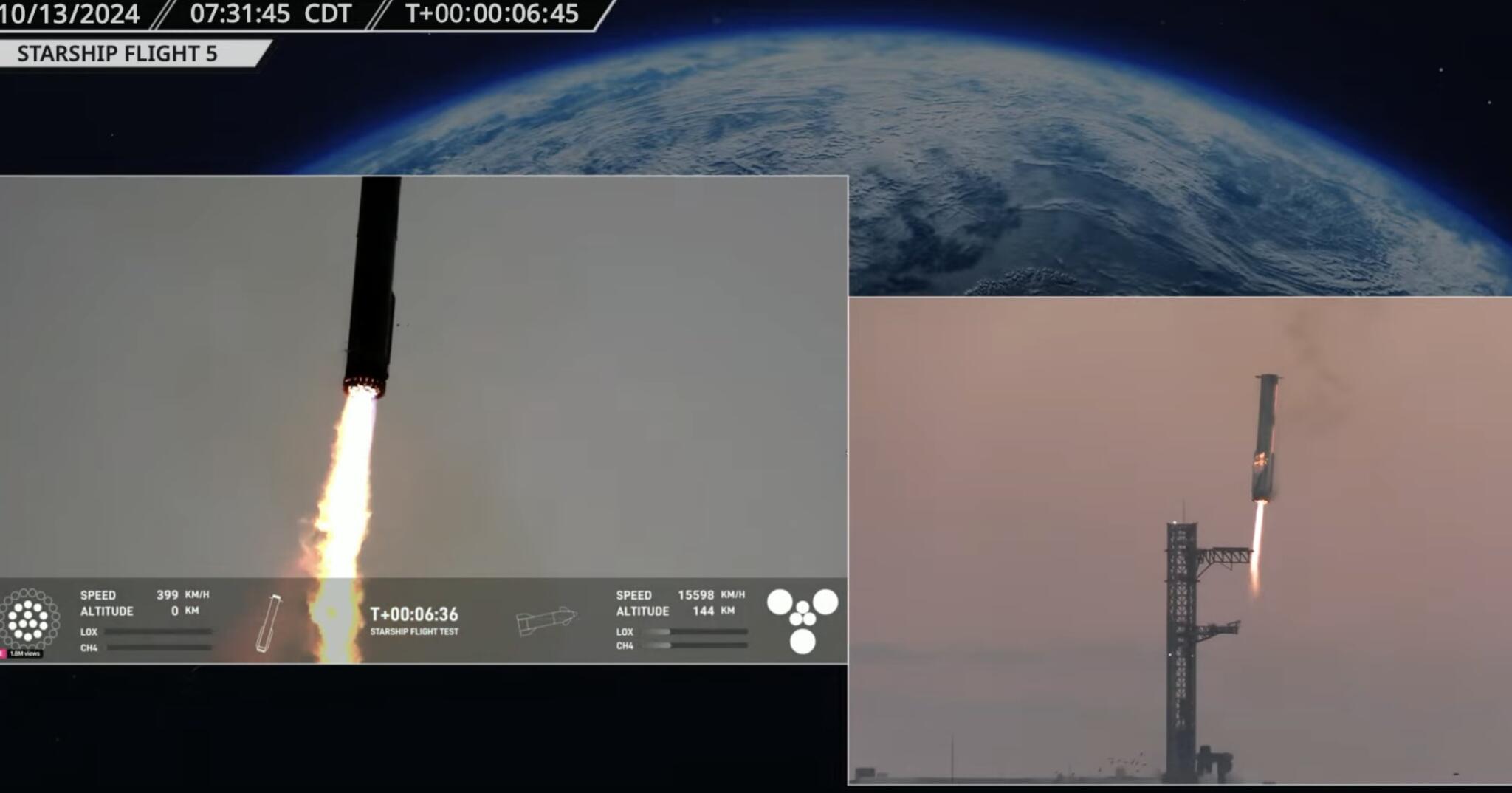 SpaceX Starship Launch and Historic Catch Was Good | NextBigFuture.com