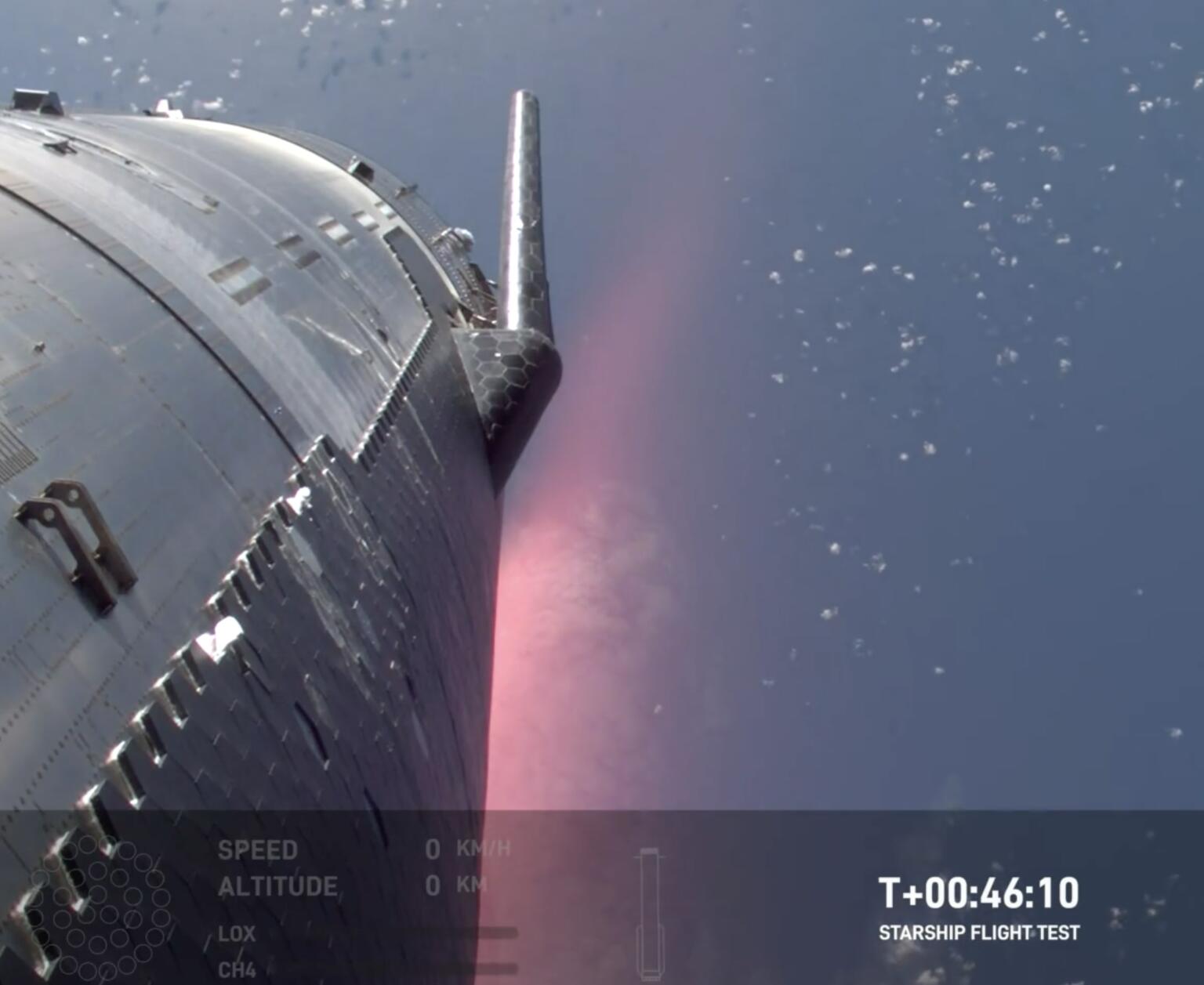 SpaceX Starship is Going Through Re-entry With Some Slight Burnthroughs ...