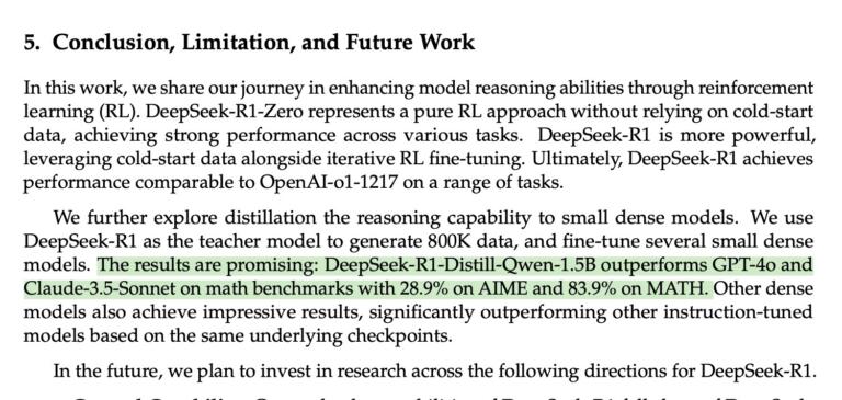 Open Source DeepSeek R1 Matches OpenAI O1 Math, Code and Reasoning ...