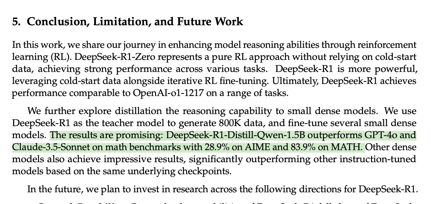 Open Source DeepSeek R1 Matches OpenAI O1 Math, Code and Reasoning ...
