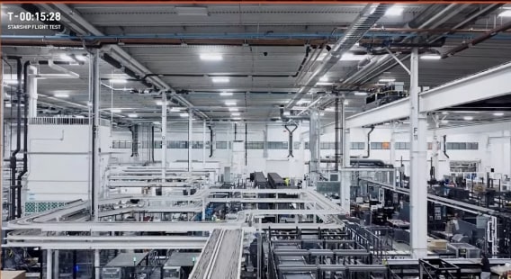 First Look In the Bastrop Starlink Factory Making 15,000 Starlink ...