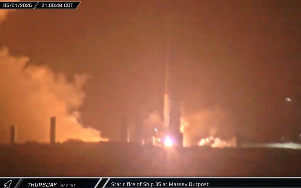 SpaceX Starship 35 Static Fire Anomaly | NextBigFuture.com