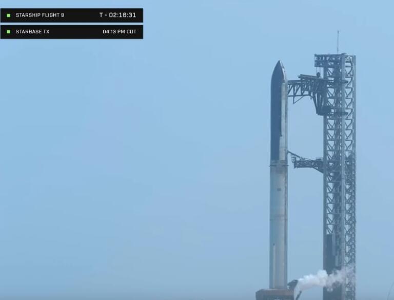 SpaceX Starship Flight 9 About 25 Minutes From Launch | NextBigFuture.com