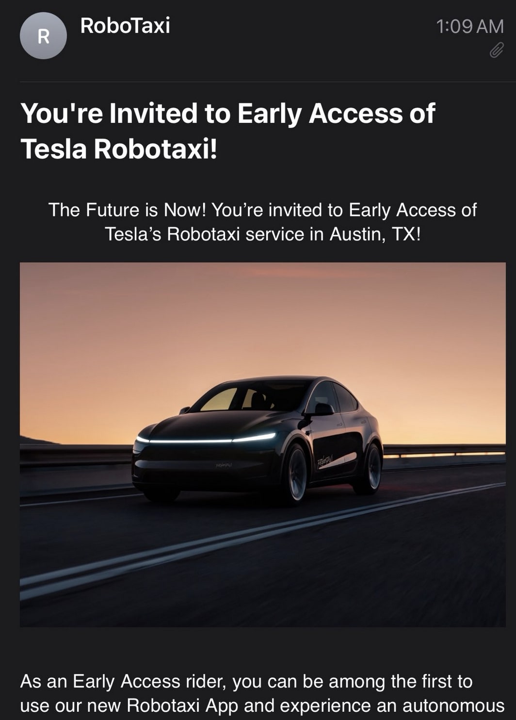 Tesla Robotaxi Invitations to Non-Employees for June 22 2025 ...