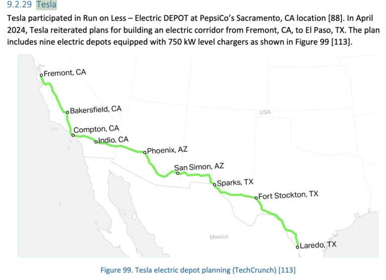 Where Are Tesla Megachargers and Customer Semi Charging Depots ...