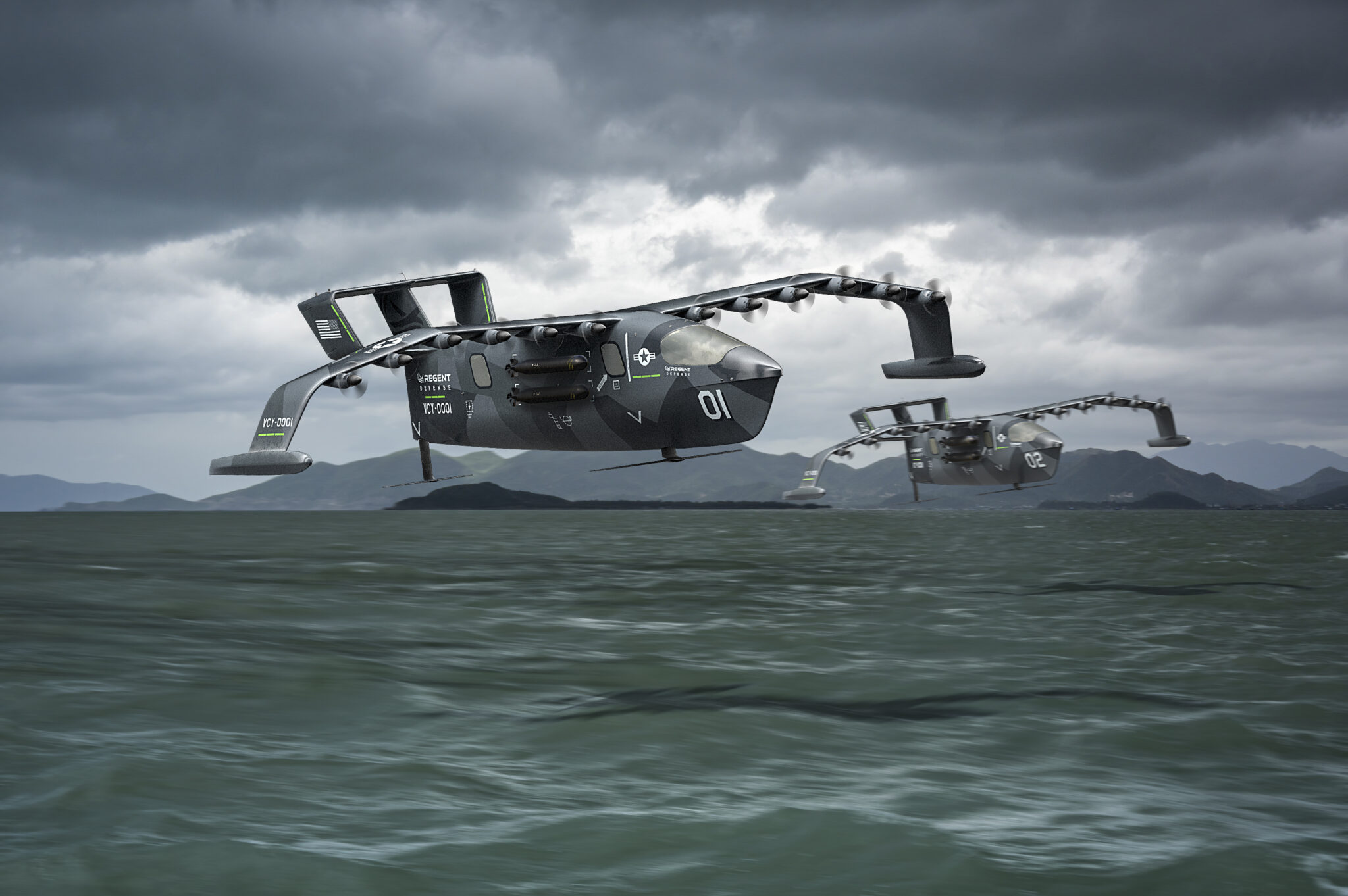 Fast Hydrofoiling Wing in Ground Effect Seaglider for US Marines ...