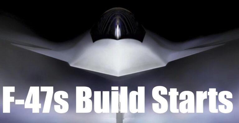 F-47 Next Generation Fighter Starts Production - Dawn of 6th Gen NGAD ...