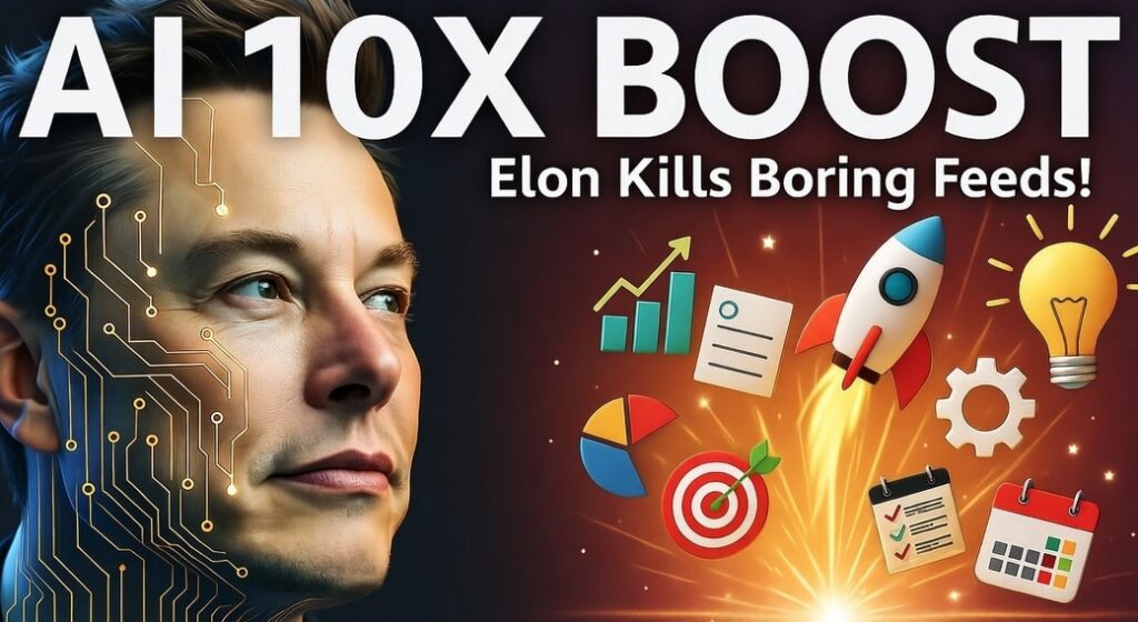 Major BREAKTHROUGHS in AI 10X Your Productivity and Elon Musk's xAI Kills Boring Feeds FOREVER ...